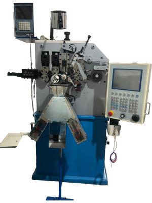 China HYD-320 CNC Spring Machine with 0.4-2.0mm Wire Size 3 Axes Servo Motors and 1000m/min Max Wire Speed for sale