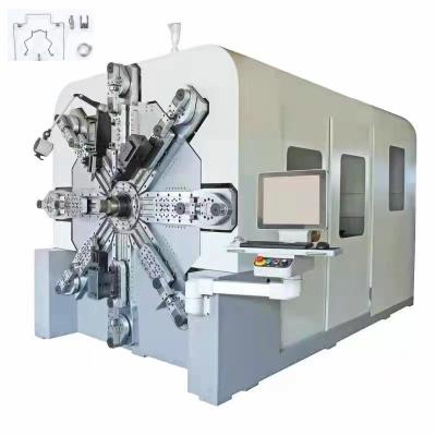 China HYD-80T-13A 13 Axes CNC Spring Machine with 80m/min Max Wire Speed and 68.5KW Power for sale