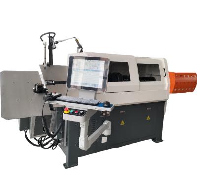 China 3D Wire Bending Machine CNC Wire Bender with 2-8MM Wire Size 10000.0mm Max Wire Feed and 17.4-21.6kw Power for sale