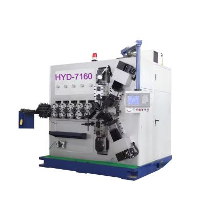 China Automatic 7 Axis CNC Multifunction Coiling Spring Making Machine 6-16mm Core Motor Component for Metal & Metallurgy for sale