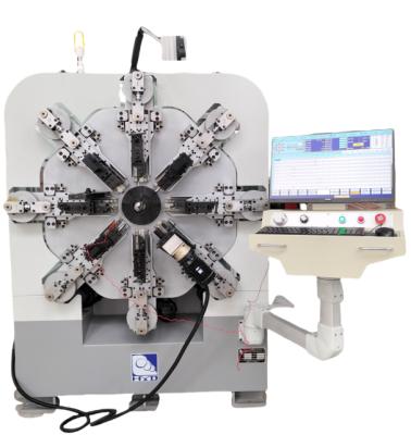 China Camless CNC Spring Making Machine 1.0-4.0mm 12 Axes Wire Forming Systems for sale