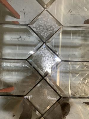 Cina Vetro al piombo lustrato triplo al piombo incurvato decorativo della porta esteriore del portello scorrevole di Windows di vetro in vendita