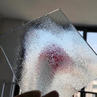 China Chinchilla 4MM Duidelijke Geweven Aangemaakte Glascomités die Aqualite Kasumi Nashiji boren Te koop