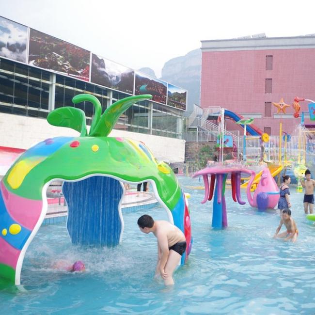 Funny Water Park Equipment Interactive Aqua Park for Kids Family