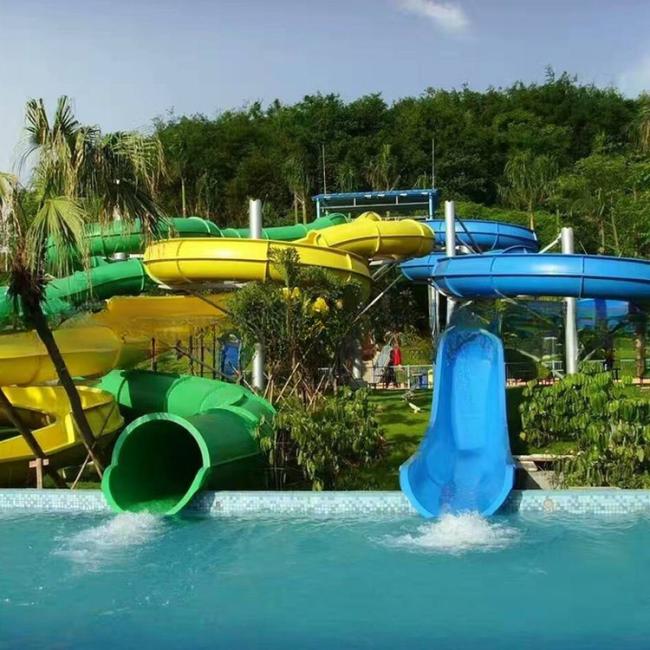 Safety tested water slide structure