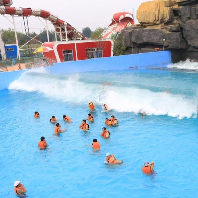 Aquatic Water Park Equipment Artificial Wave Pool