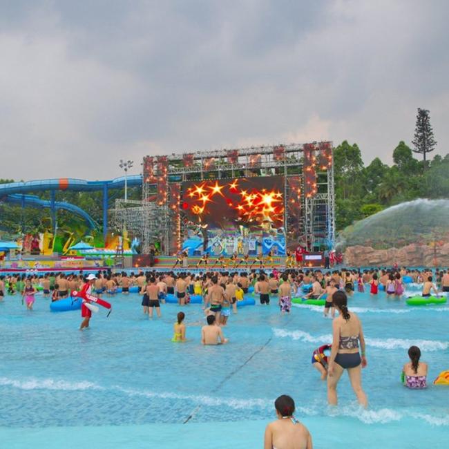 Amusement Theme Water Park Swimming Pool Wave System Machine