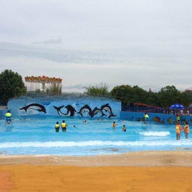 Amusement Water Park Equipment Wave Machine Pool