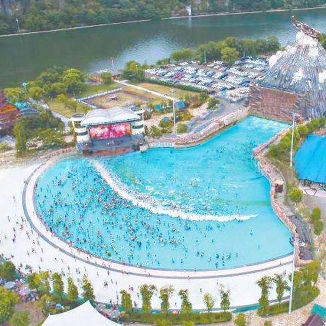Amusement Equipment Water Park Wave Pool