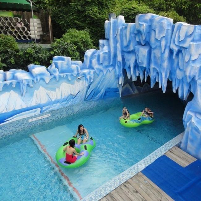 Artificial Lazy River Wave Machine Water Park Game