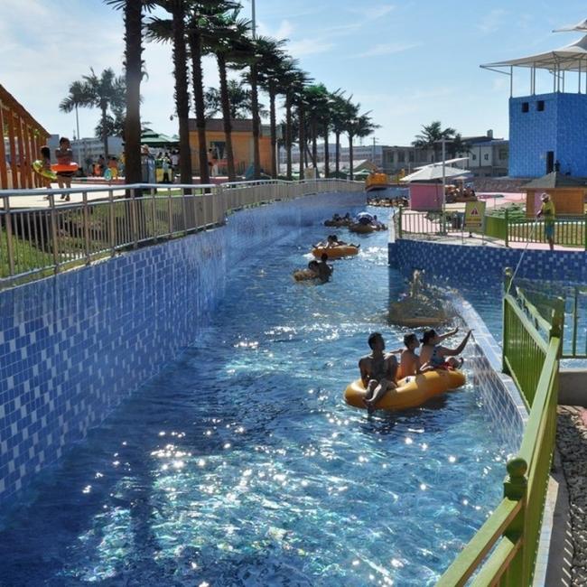 Water Park Design Equipment Lazy River for Aqua Park