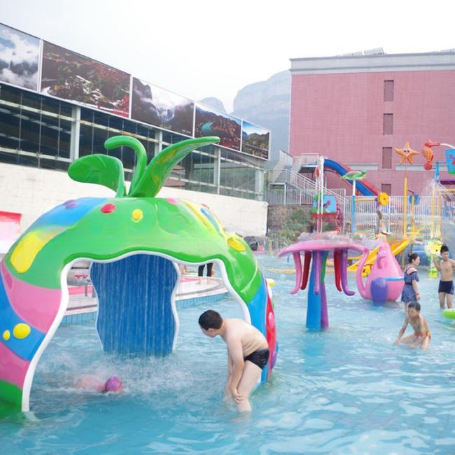 Children Playground Water Park Splash Games
