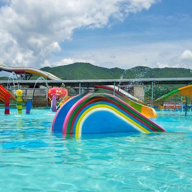 Spray Small Water Slide for Swimming Pool Park