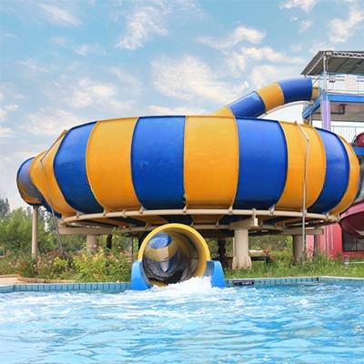 China 4-Person Big Water Park Slide Equipment for Adults for sale