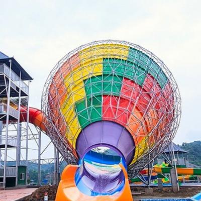 China Amusement Park Water Slide Super Trumpet Water Slide Equipment for Aqua Park for sale