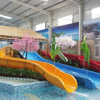 Parco di divertimenti per famiglie scivolo d'acqua interno esterno UV resistente
