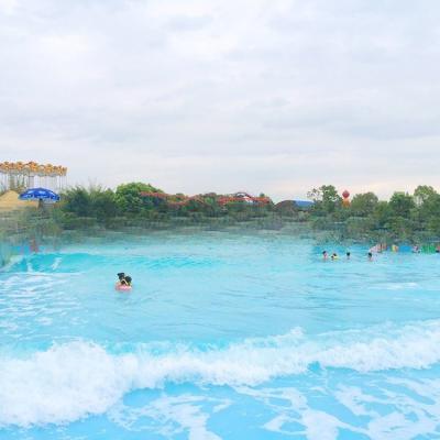 China Amusement Theme Swim Wave Pool Water Park Swimming Pool Weather Resistance for sale