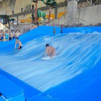 China LANCHAO-FR01 Outdoor Surf Simulator Machine with 0.3-1.2m Wave Height and 45kW Power for Water Parks for sale