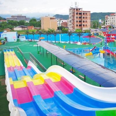 China 0.65m Largura interna Rainbow Water Slide Fácil de instalar e manter à venda