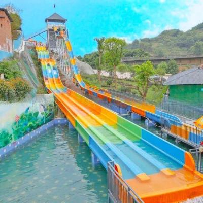 China 0.65m Largura interna Rainbow Water Slide Fácil de instalar e manter à venda