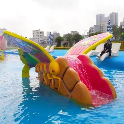 Cina Fibra di vetro antistatica scivolo d'acqua arcobaleno piscina parco acquatico in vendita