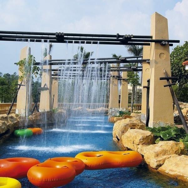 Customized Aqua Park  Lazy River With Waves Equipment For Water Playground