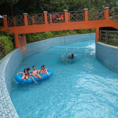 Cina Parco acquatico anti ruggine in acciaio lungh Lazy River attrezzature per parco acquatico OEM ODM in vendita