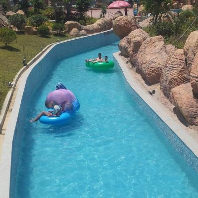 Cina Parco acquatico anti ruggine in acciaio lungh Lazy River attrezzature per parco acquatico OEM ODM in vendita