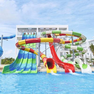 Chine Piscine en fibre de verre Parcs aquatiques colorés à vendre
