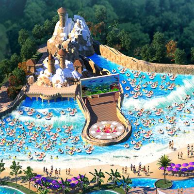 China Fibra de vidro máquina de piscina de ondas artificiais para equipamento de escorrega de parque aquático à venda