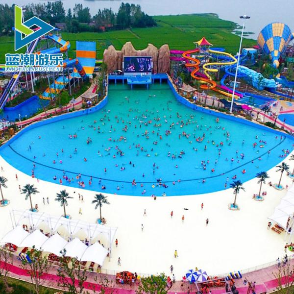 Customizable Fiberglass Outdoor Surf Wave Pool Machine Artificial Tsunami Swimming Pool Wave Machine for Water Park