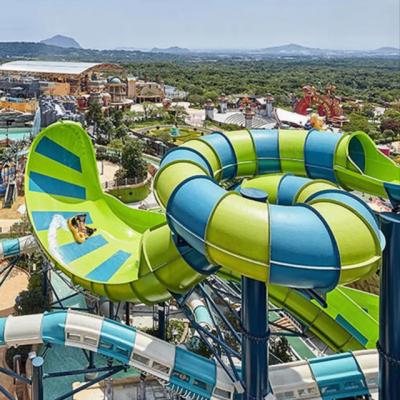 China アクアパーク 設備 水上スポーツ 遊び場 プール 大型スライド for sale