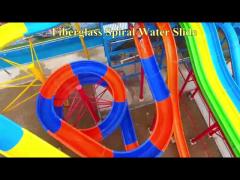 Aquatic Park Swimming Pool Combination Spiral Tube Slide for Adult