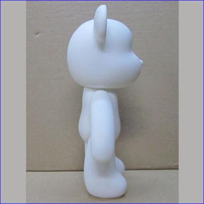 China momo bear rotocasting diy vinyl toy, vinyl blank diy bear toys for kids 7 inches 18.5cm for sale