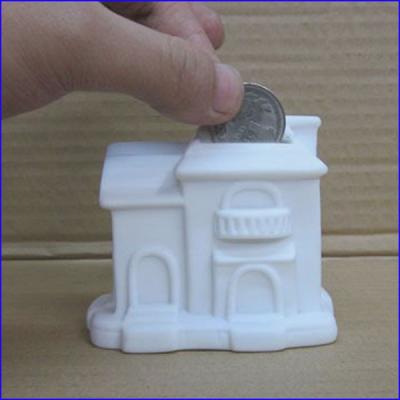 China DIY Ferrite House / Vinyl White House mold / DIY platform toys / Paint Your Mind House for sale