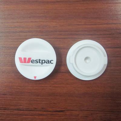 China Shenzhen piggy bank / money boxes / coin bank diameter 5.1 cm PVC lid toy parts for sale