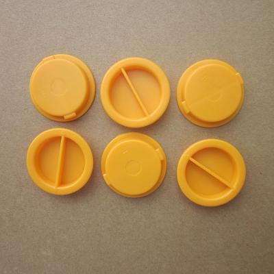 China Piggy bank , money bank diameter 3.5 cm ABS or HIPS lid toy parts for money bank for sale