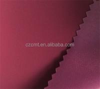 China 350-500gsm Plain Polyester Microfiber Fabric with Foam PVC Backing 58/60 Inch Width for sale