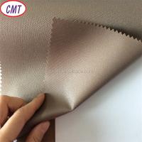 China Plain Woven Waterproof Polyester Fabric 600Dx600D PU Coating 58-64 Inch Width for sale