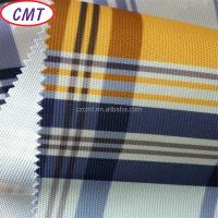 China 600D Polyester Oxford Printed Fabric Waterproof PVC Coated 58-64in Width for Sun Resistant Awnings for sale