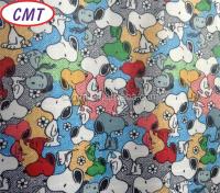 China 100% Polyester Dots Printed Oxford Fabric PVC Coated Waterproof 600D 58/60 Inch Width for sale
