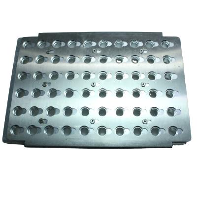 Cina Stainless Steel Plate for SMT Nozzle SMT 750 Nozzle Seats with Big Size 60pcs Positions in vendita