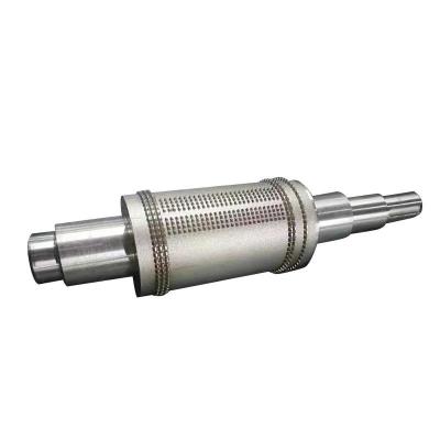 China Customized Steel Embossing Cylinder For WPC  Panel for sale
