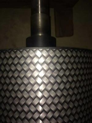 中国 レーザー彫刻エンボスローラー（革およびプレス布用） 販売のため