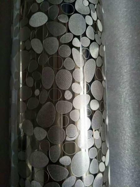 International Standard Leather Embossing Roller , PVC Carpet Roller for Customized engrave pattern