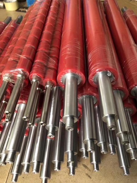 Customized Decorative Board Rubber Embossing Roller With High Precision