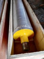 China Concave Convex  Patterns PVC Belt Roller For Laser Engraving Machine for sale