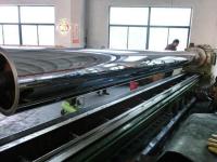 China Customized Big Size Mirror Emboss Roller For Coating Cloth Machine for sale