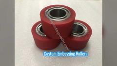 Custom Embossing Rollers High Precision Decorative Boards
