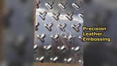 Precision Steel Embossing Roller For Leather